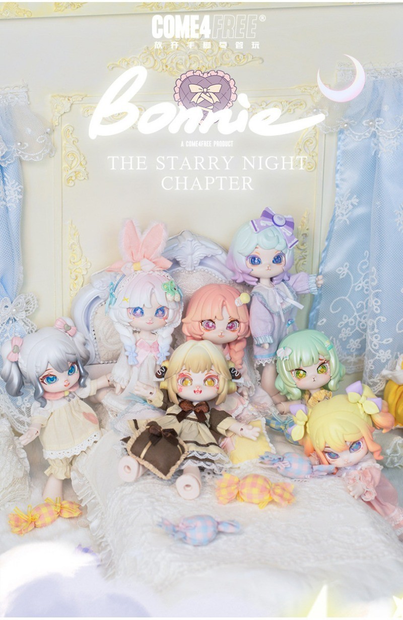 Bonnie Starry Night Chapter Pajamas Series Cute Elf Ob11 1/12 Bjd Dolls ...