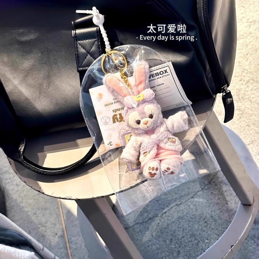 labubu 防尘罩 雨衣 外套 拉布布 泡泡玛特 保护套 pvc透明包La labubu Anti-dust Cover Raincoat ...