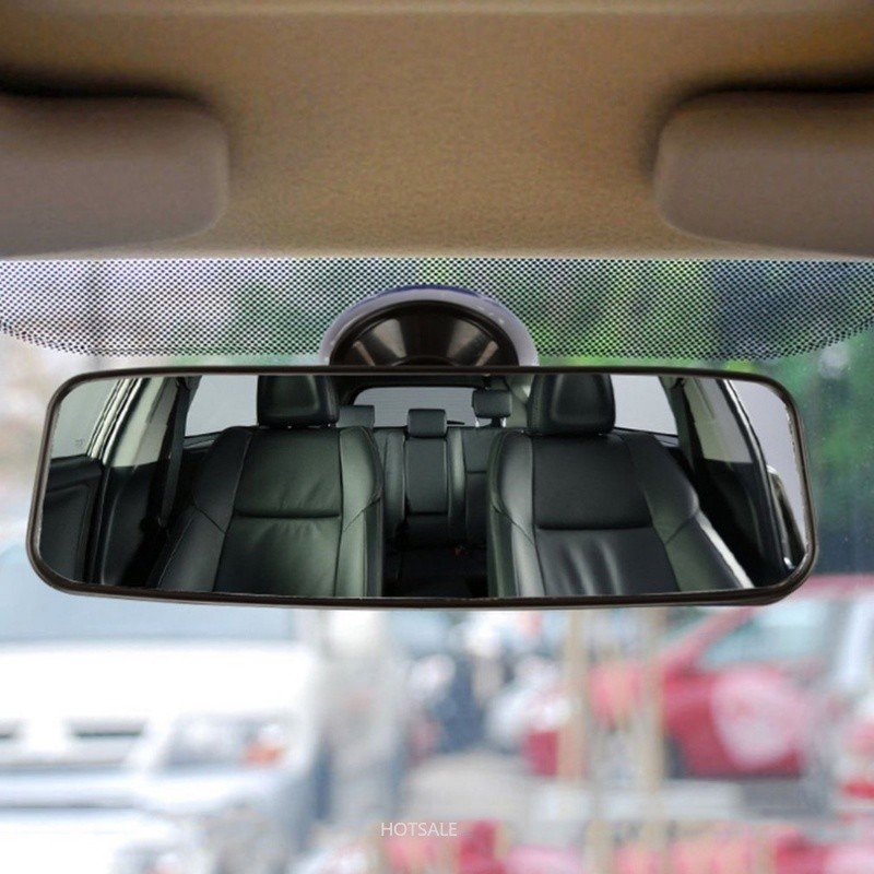 Car Rear Mirror Wide-angle Interior Rear View Mirror with Sucker Auto ...