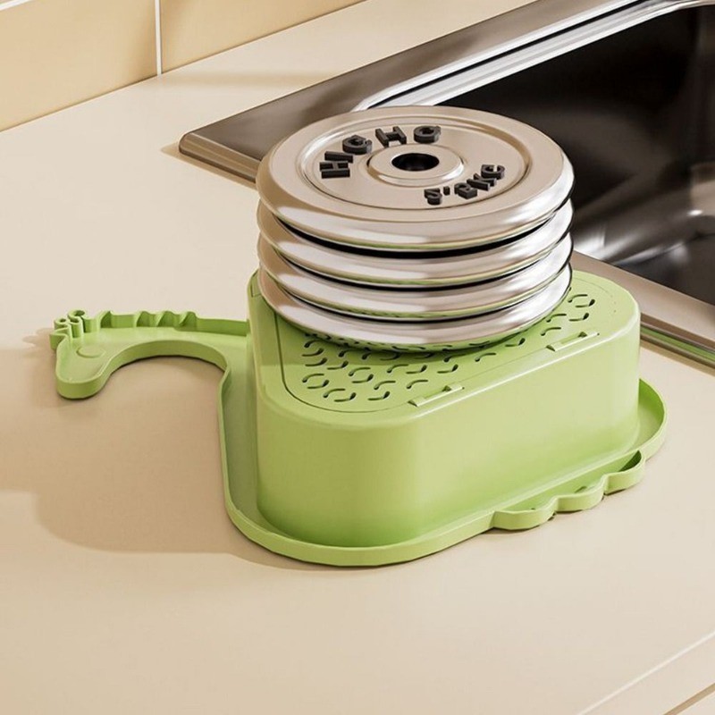 Multifunctional Sink Hanging Strainer Basket Giraffe Kitchen Waste ...
