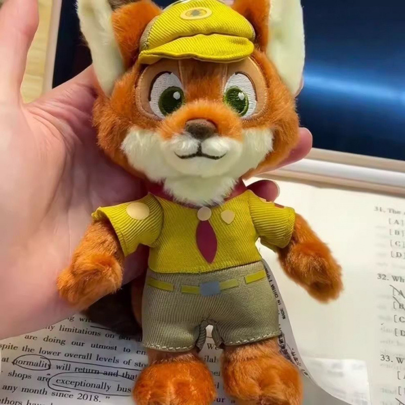 Alisa Zootopia Teddy Bear Nick Gantungan Kunci Loket Hadiah Hari Jadi ...
