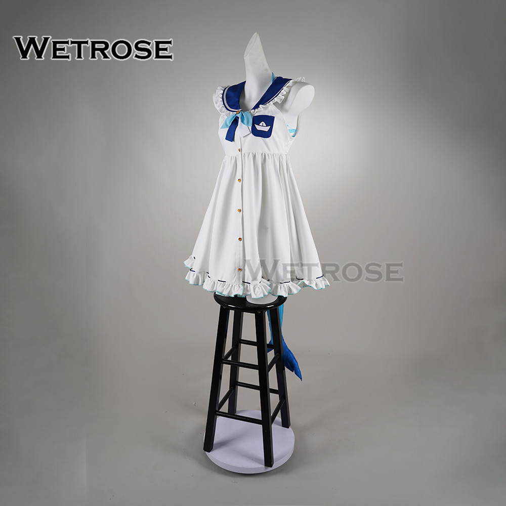 [Wetrose] In Stock Vtuber Sameko Saba Cosplay Costume Gura | Shopee ...