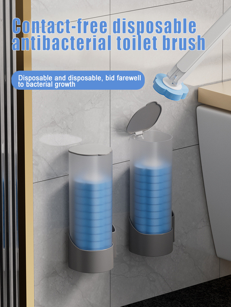 Set Berus Tandas Pakai Buang & Kepala Berus Ganti Disposable Toilet ...