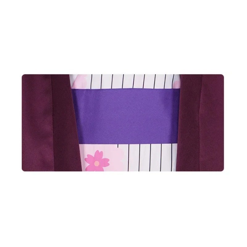 Anime Demon Slayer Kanroji Mitsuri Cosplay Costume Kimono Halloween ...