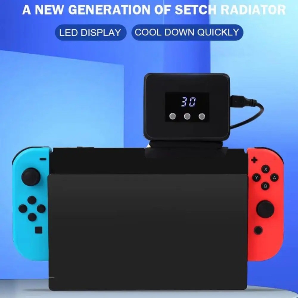 Cooling Fan for Nintendo Switch & Switch 2 /OLED External Turbo Pumping ...