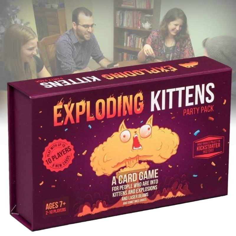 Exploding Kittens Barking Kittens Fun Party Game Gatherings Group For ...