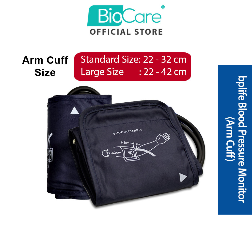 Bplife Cuff for Blood Pressure Monitor CK-A155 (Cuff Only) | Shopee ...