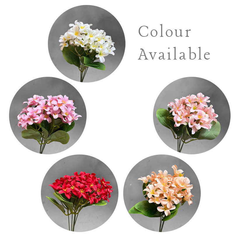 Romantika Artificial Flower 30CM MURRAYA Fake Flower real touch Bunga ...