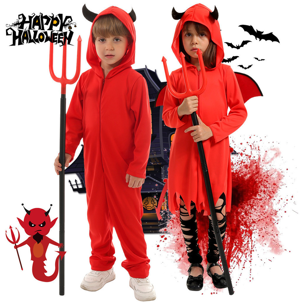 New Halloween devil costume children Satan Cosplay costume holiday ...