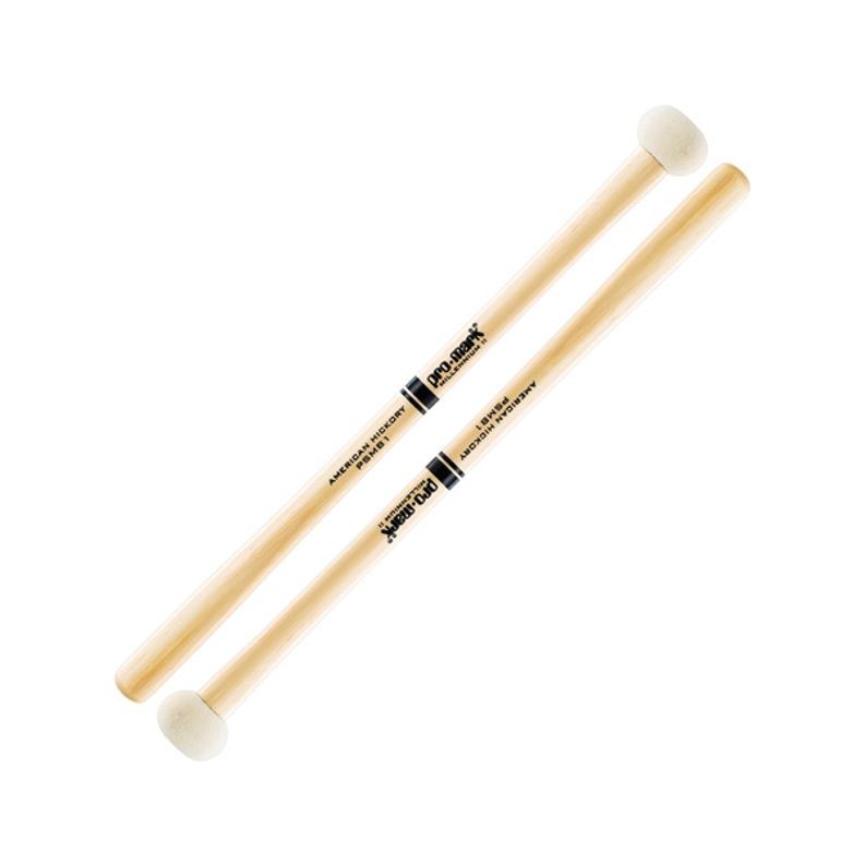 Promark PSMB1 Performer Series Marching Bass Drum Mallet (For 14” - 18 ...