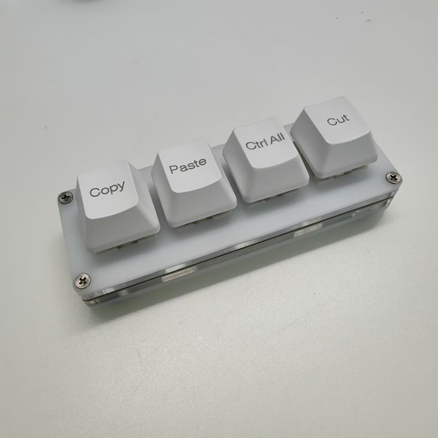 Computer Office Shortcut Keypad 4-Key Ctrl A C V Copy Paste All Cut ...