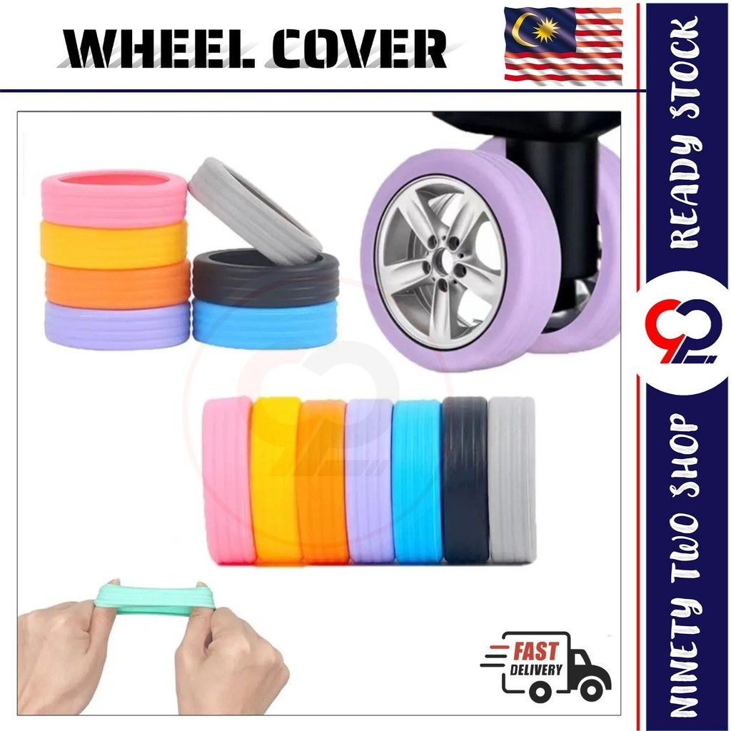 1Pcs Silicone Luggage Wheel Cover Luggage Wheel Protector Luggage Wheel ...