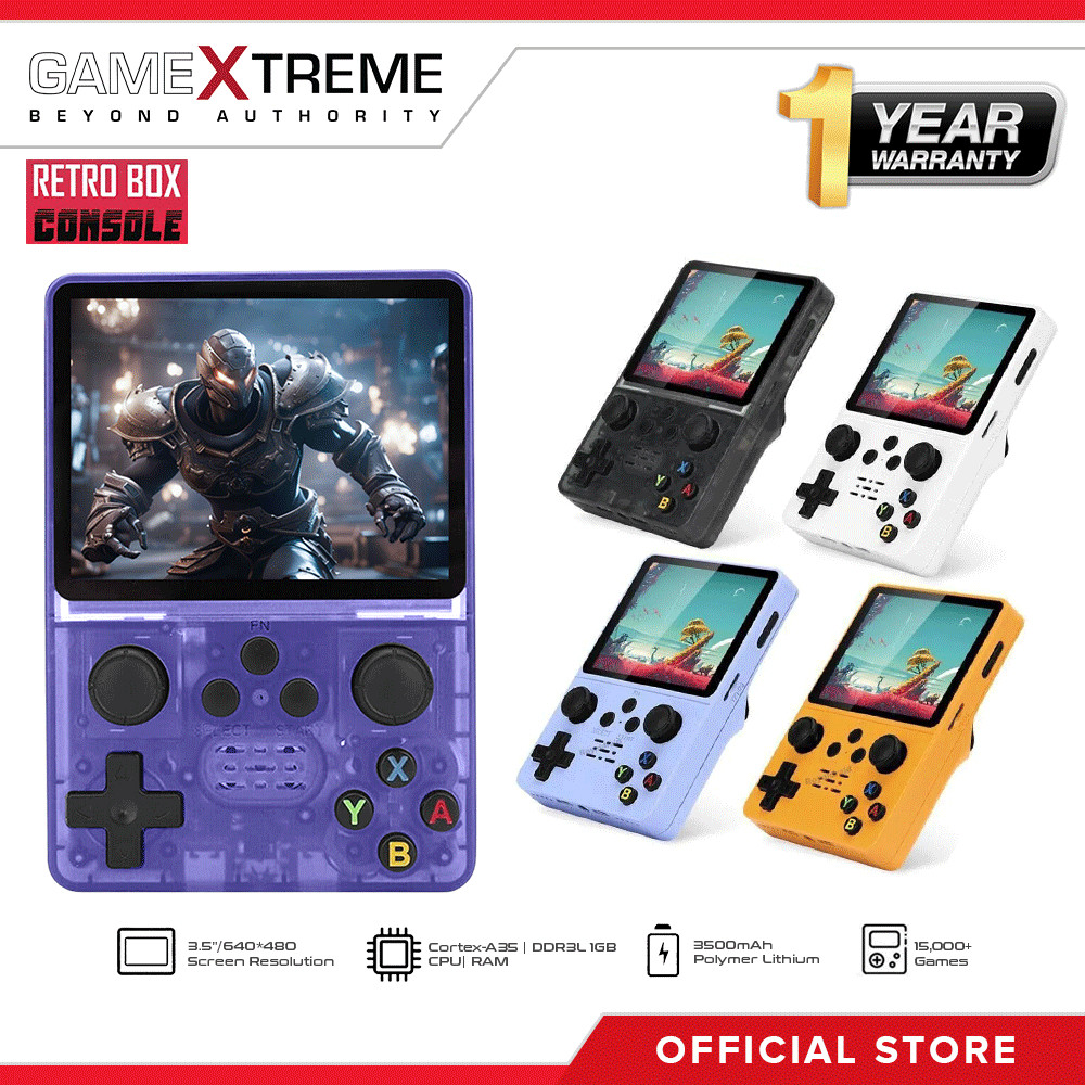 Retro Box Console Handheld Video Game Console Linux System 3.5" IPS ...