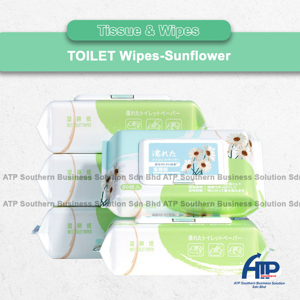 Travel Pack Wipes Sunflower Toilet Wipes Multipurpose Toilet Wipes Wet ...