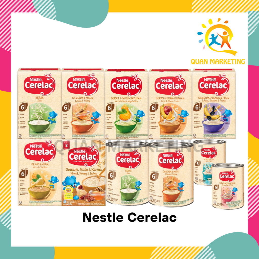 Nestle Cerelac Infant Cerelac [250g / 500g] (Baby Food/Cerelac) | Shopee Malaysia