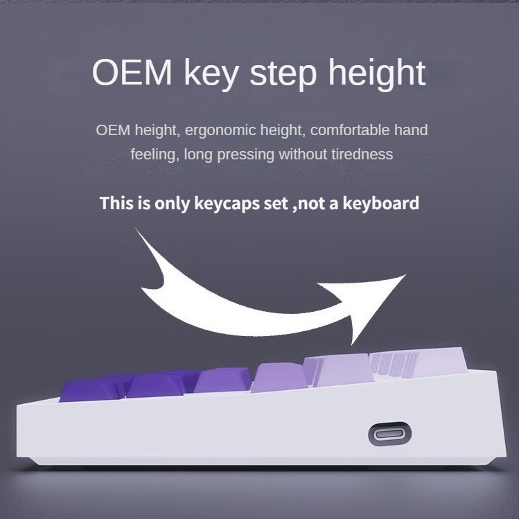 Dark Aroma Purple Dusty White Gray Gradient Side Engraved Characters ...