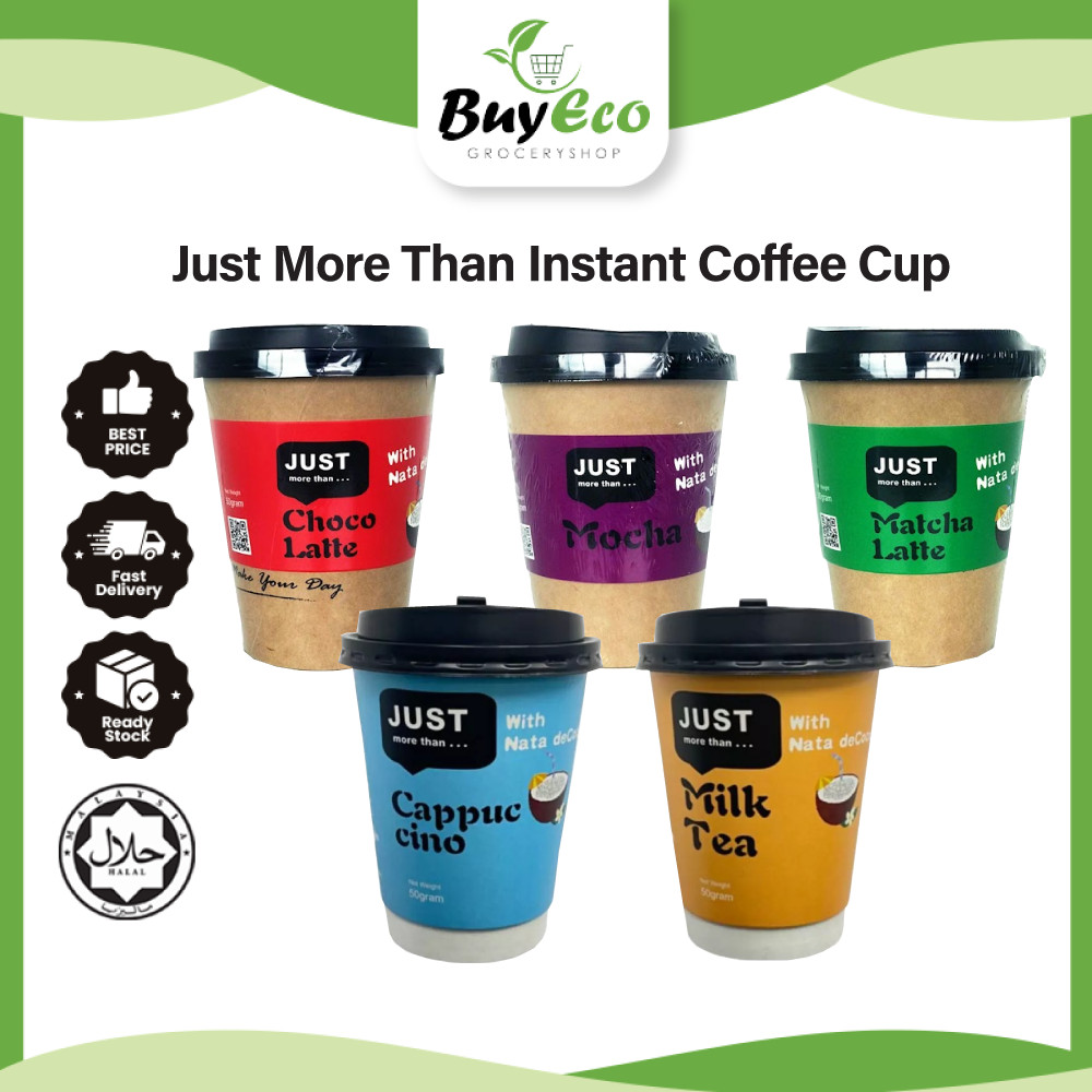 Just More Than Instant Coffee Cup Assorted Flavour | Kopi Segera 咖啡 ...