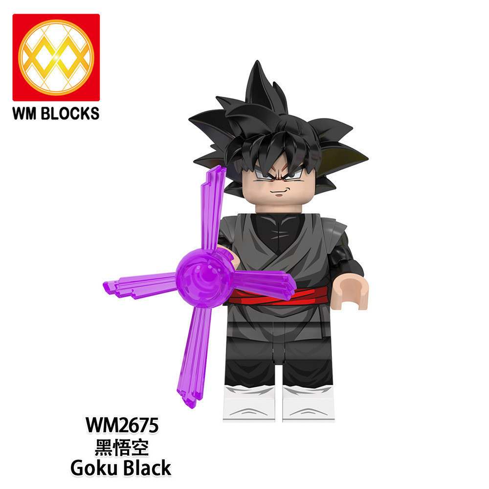 Dragon Ball Black Goku Master Roshi Son Gohan Frieza Minifigure ...