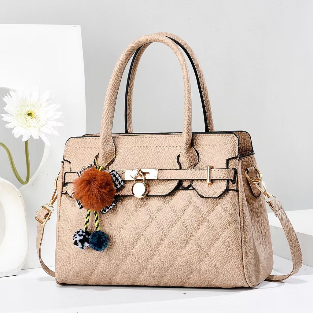 Versatile Pu Everyday Handbag With Spacious Compartments And Soft ...
