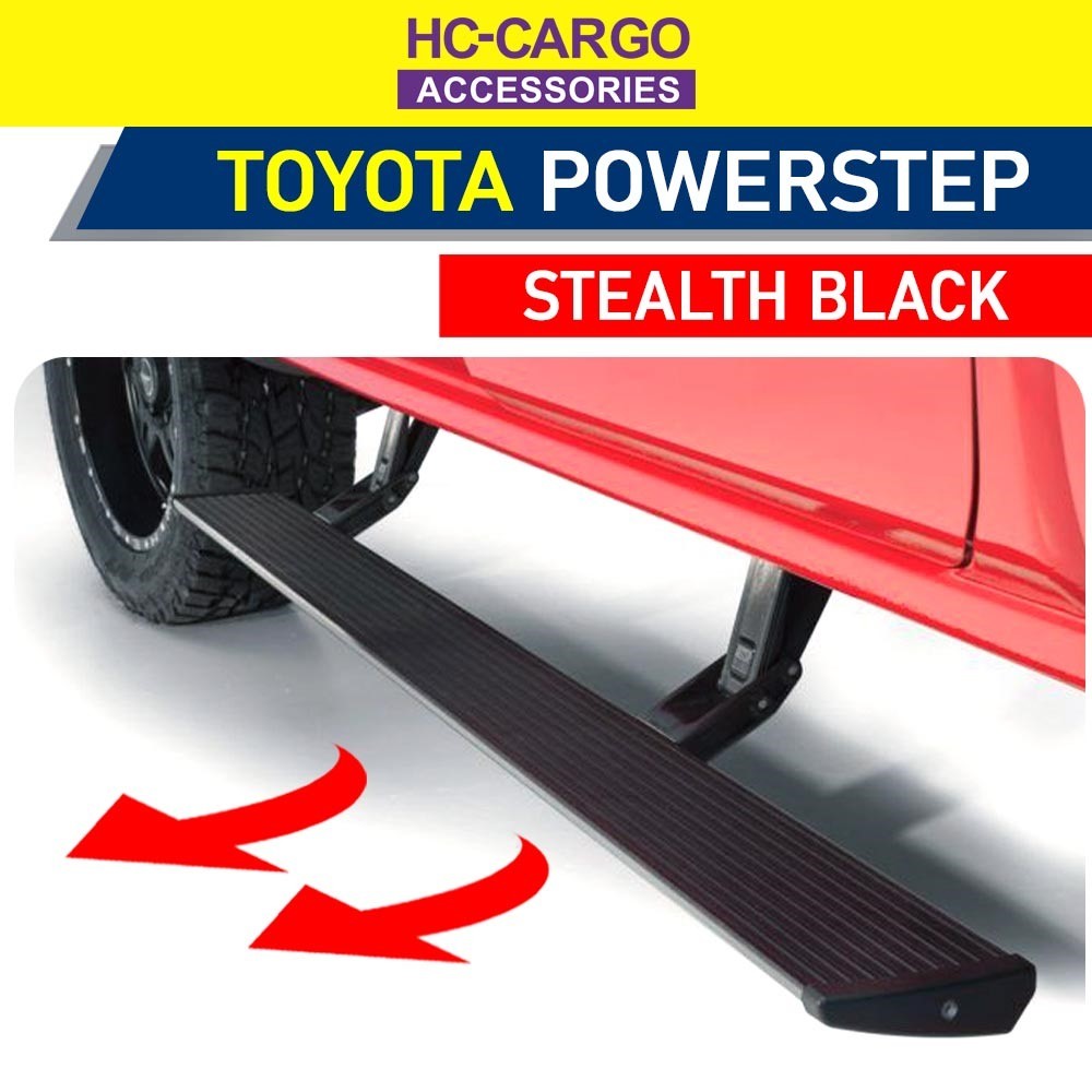 Toyota Fortuner 2016+ Aluminum Alloy Power Side Steps Retractable ...