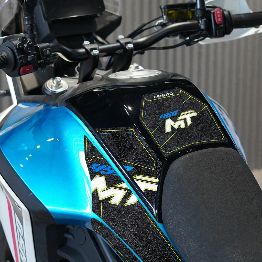 3M Frosted Motorcycle Fuel Tank Pad Side Sticker Motocross Knee Grip ...