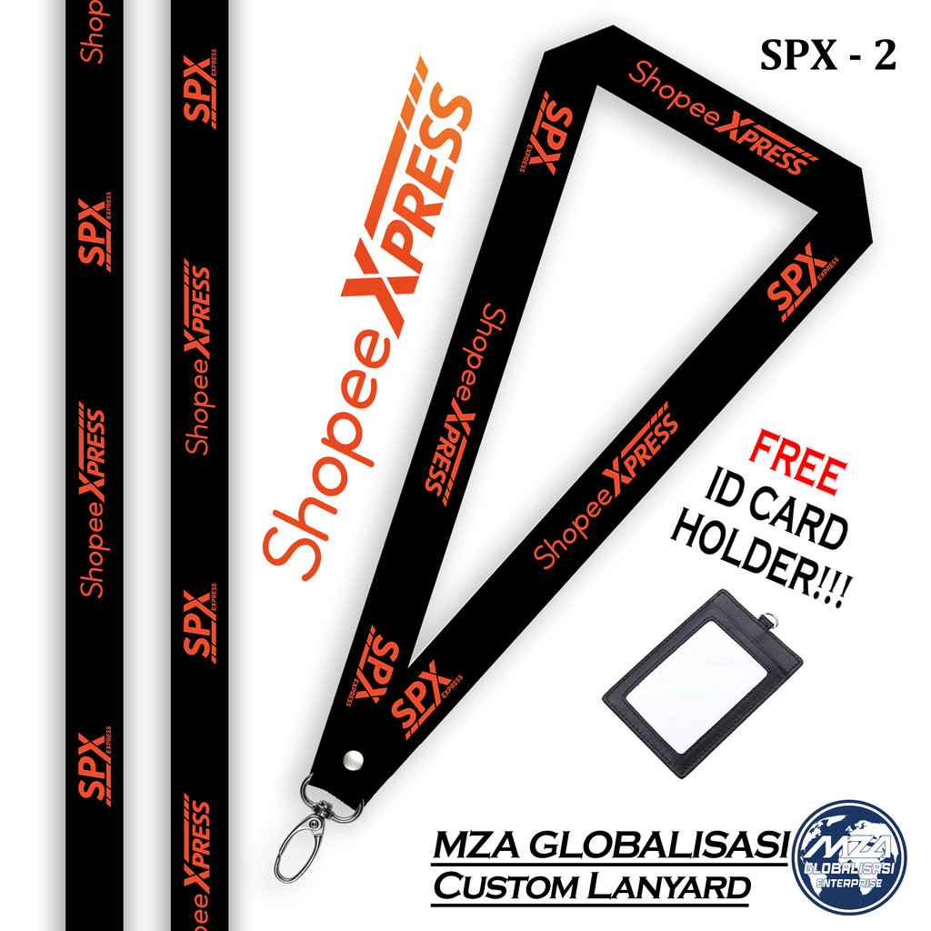 [ Ready Stock ] 2 DESIGN SPX Shopee Express + FREE ID Card Holder ...