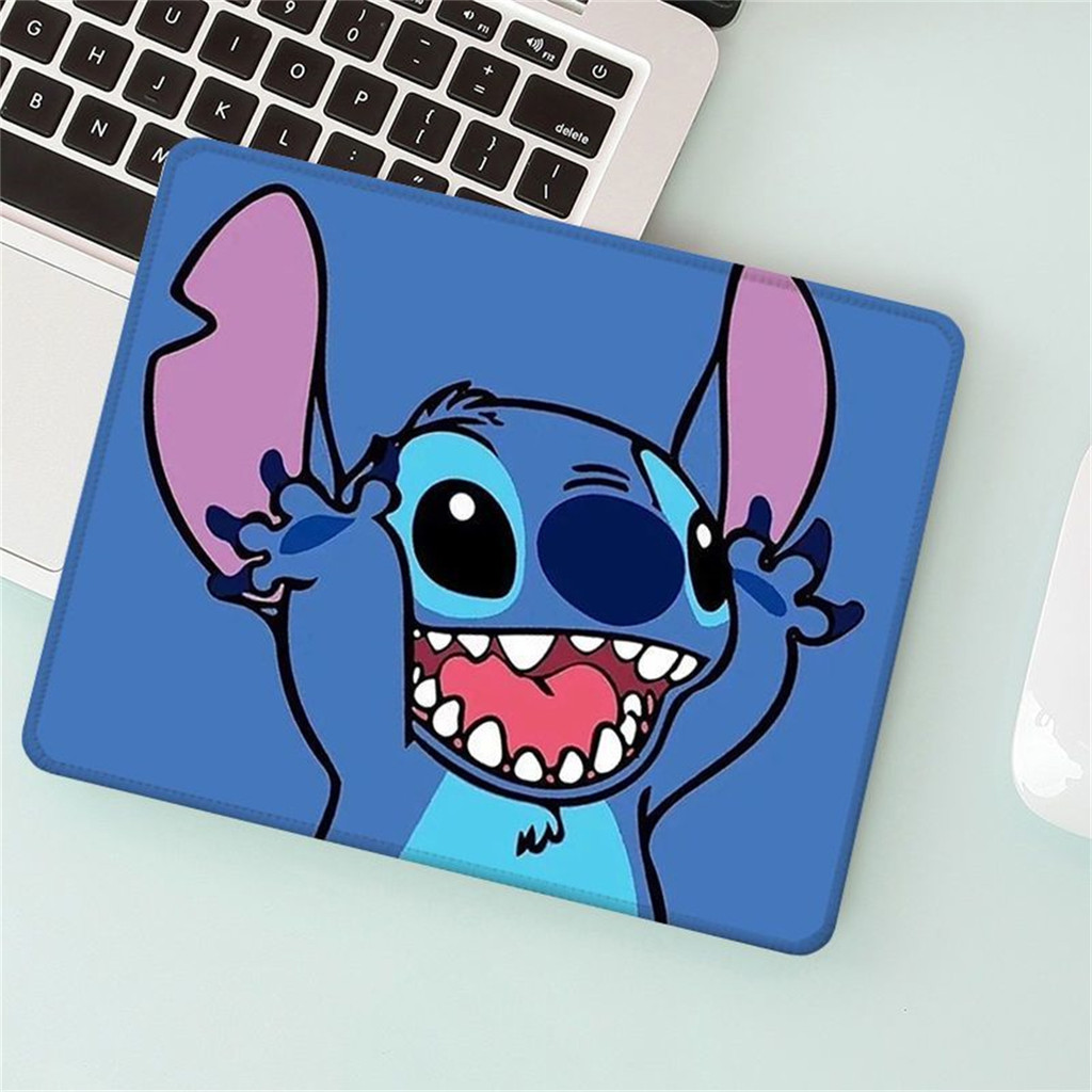 Cute Cartoon Stitch Gaming Mousepad【24CM*20CM】Exquisite Pattern Small ...