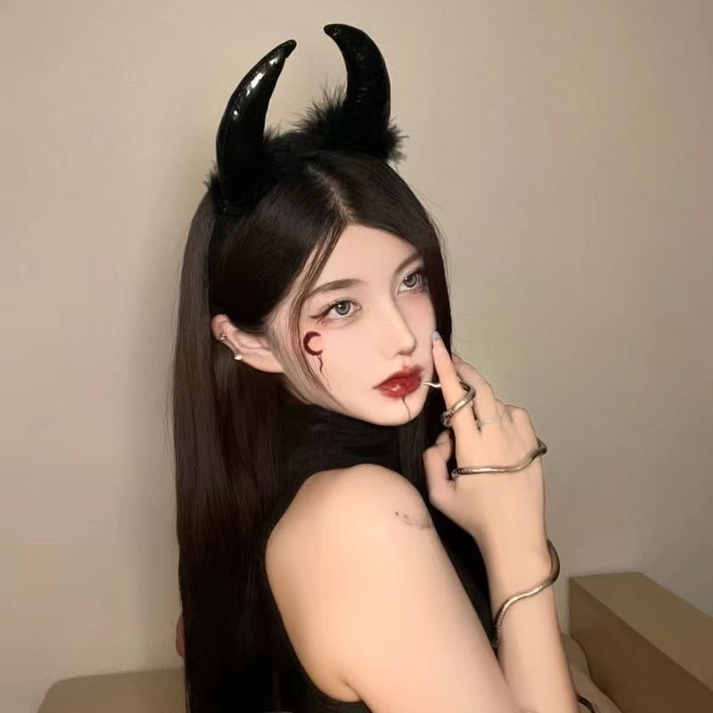 Horror Halloween Fake Bloody Ax Saws Knife Gothic Hair Hoop Headband ...