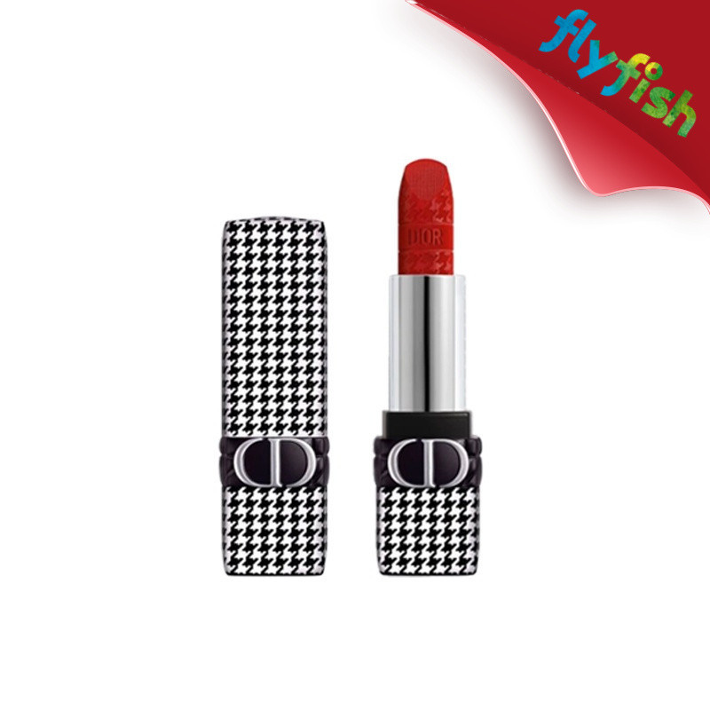 Dio Lip Gloss Houndstooth Check New Look Limited Edition Lipstick #999 ...