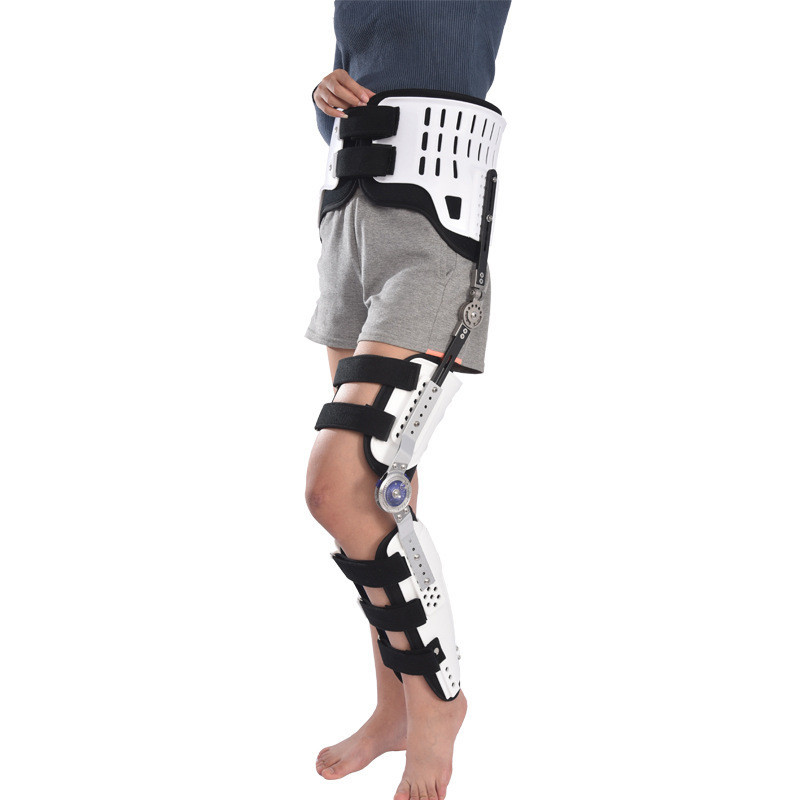 Adult Adjustable Hip Joint Fixation Brace Paraplegic Walking Protective ...