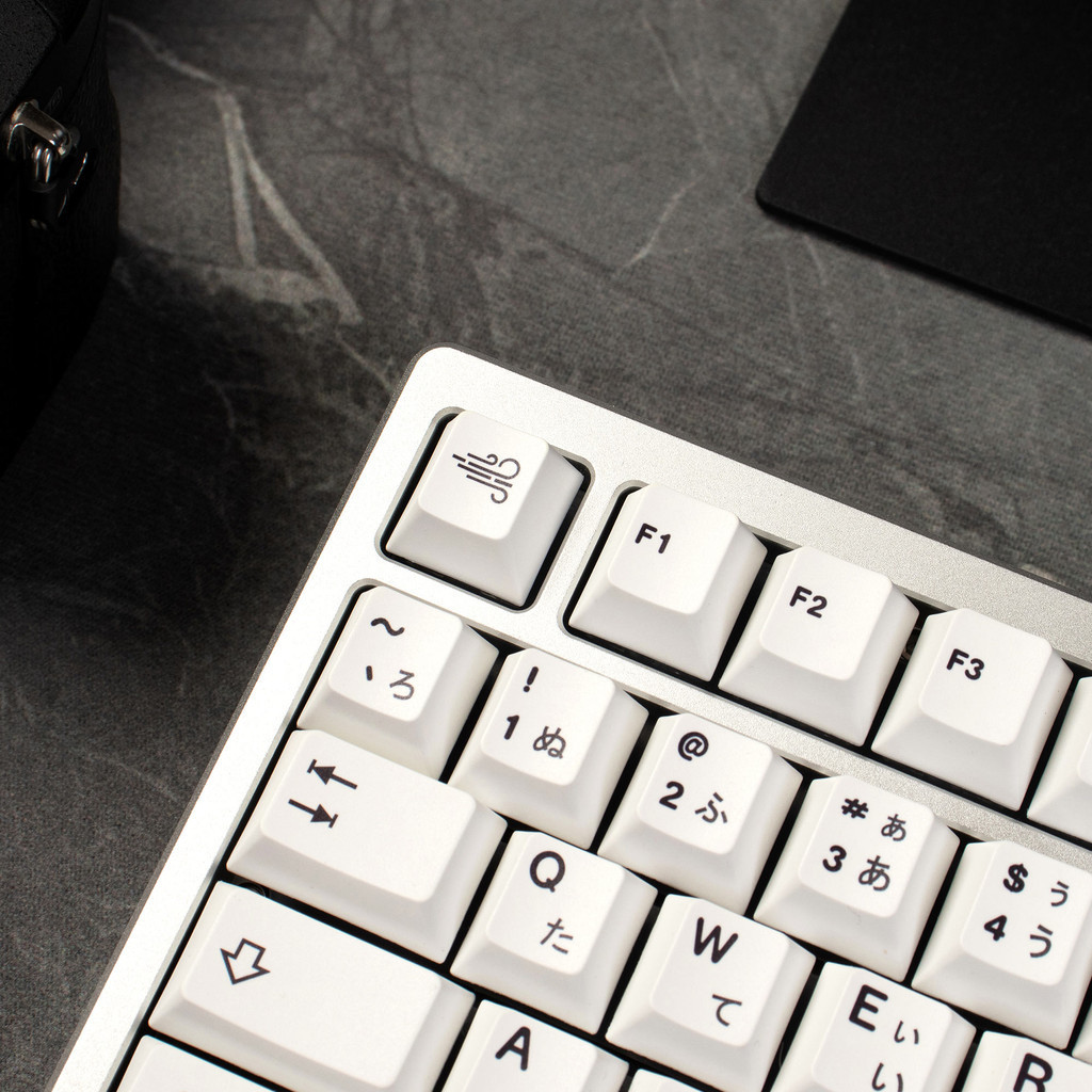 Minimalist BOW Cloudy Keycaps Janpanese PBT cherry profile for MX ...