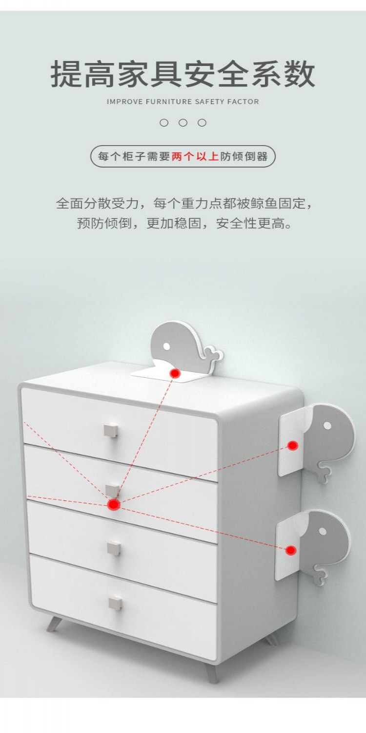 Link device Cabinet Child Protection Lock Drawer Fixing Box Anti ...