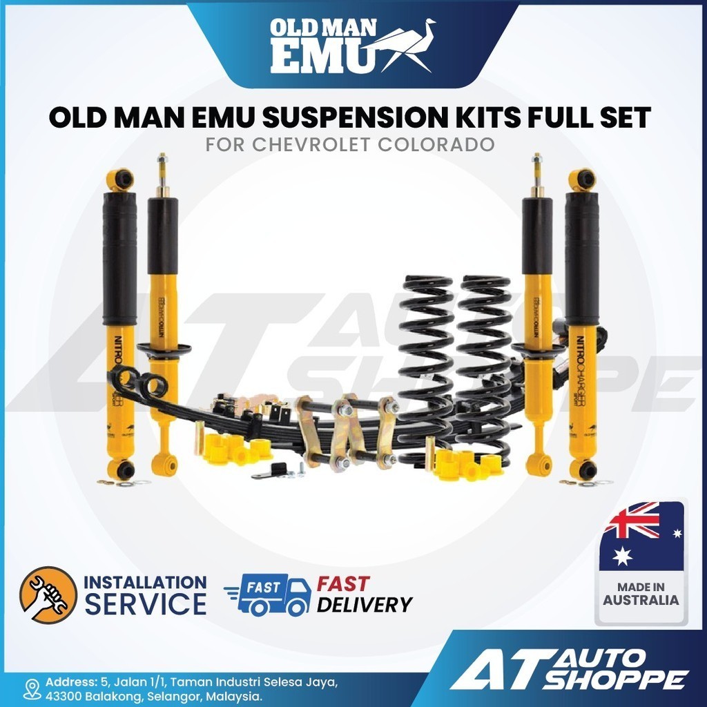 Old Man Emu Nitrocharger Sport Suspension Kits Full Set For Chevrolet ...