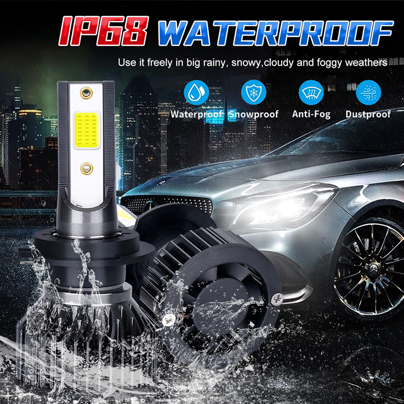 H4 H7 LED Car LED Headlight Canbus H1 H8 H9 H11 9005 HB3 9006 HB4 Auto LED Lamp High Power Fog ...