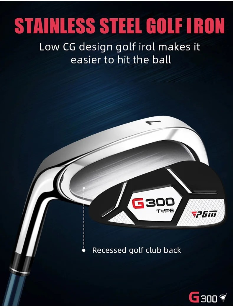PGM G300 men left right handed No. 5 6 7 8 9 P S golf iron set club for beginner advanced golfer ...