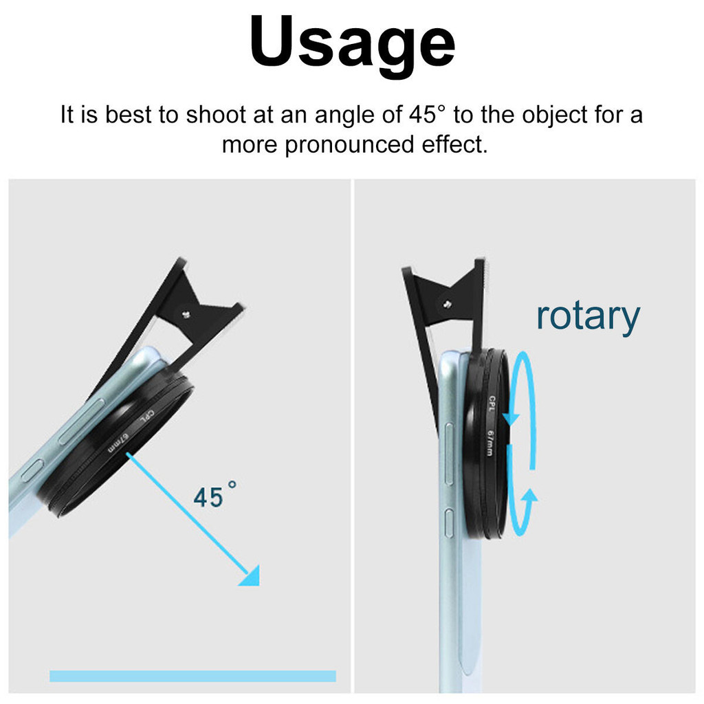 HdoorLink 52/67mm Lens Filter Set Adjustable CPL Polarizer Camera Lens ...