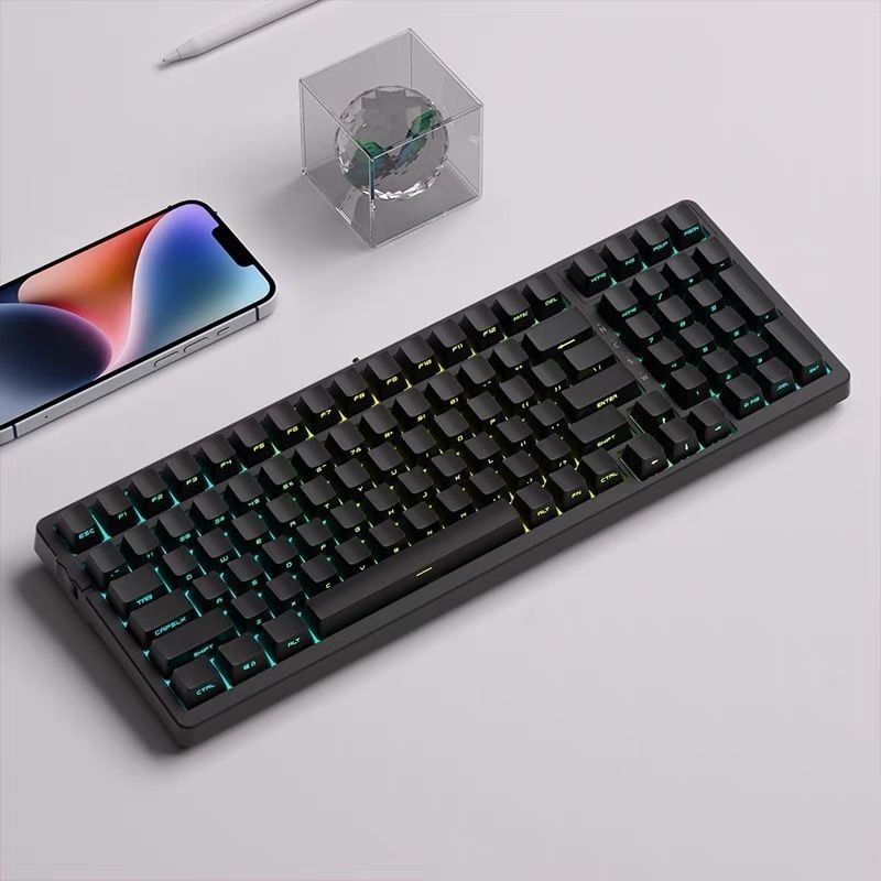 (Lychee Gaming) 2023 New side engraved translucent keycaps OEM height ...