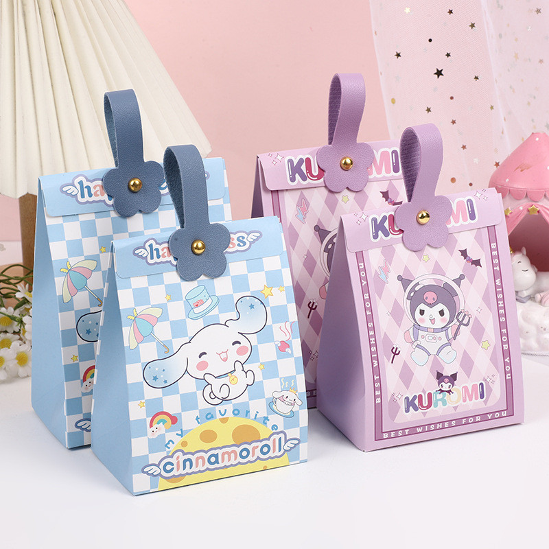 Cinnamoroll Children 100-day Gift Box Birthday Candy Bag Kuromi Hand ...