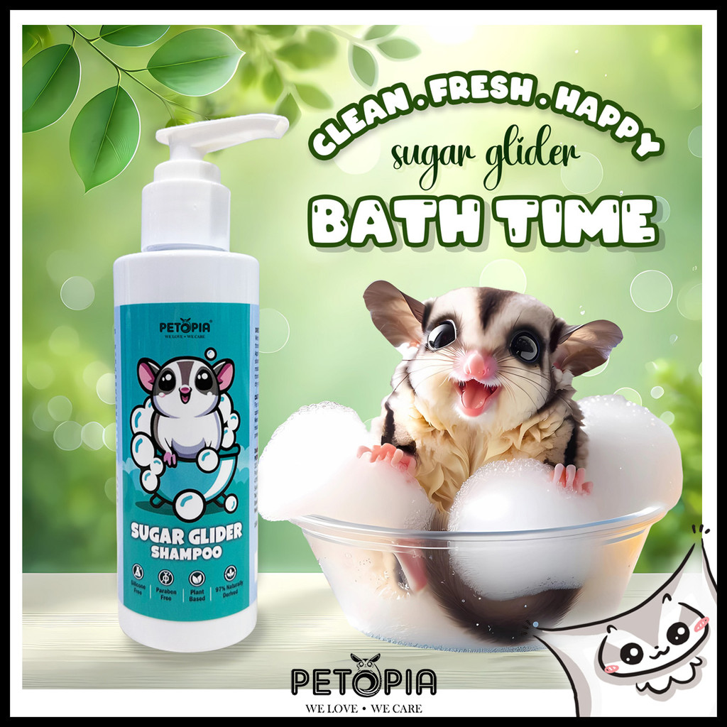 PETOPIA Sugar Glider Shampoo [150ml] | PETOPIA Sugar Glider Grooming ...