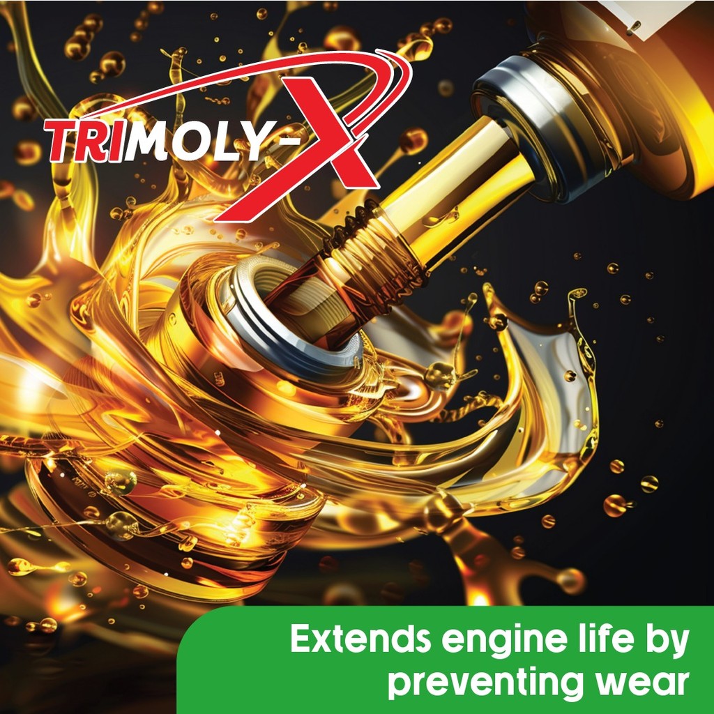 TRIMOLY-X TRIMOLYX 4T 15w50 1L Fully Synthetic API SP JASO MA2 ...