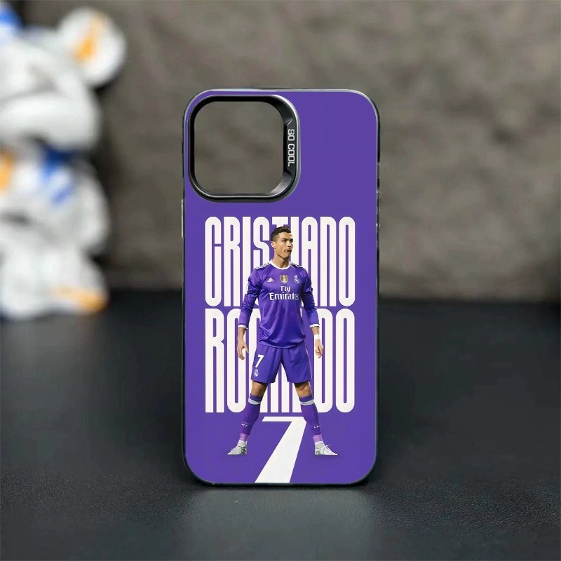 Cristiano Ronaldo Real Madrid thematic IMD Phone case for iPhone 16 15 ...