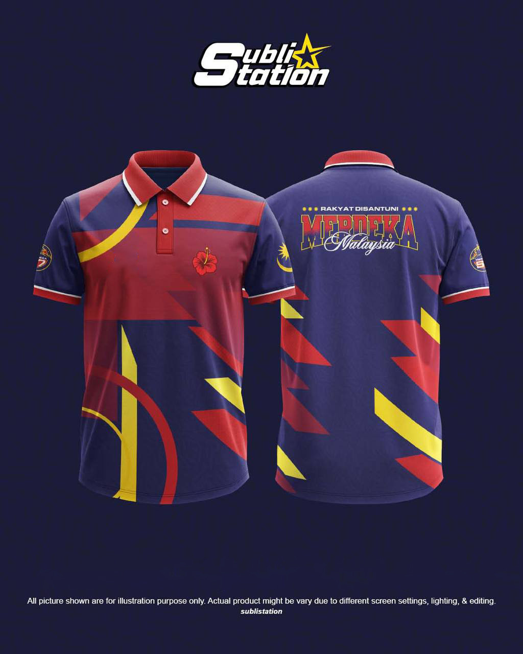 [READY STOCK] FREE CUSTOM Baju Merdeka 68 Tahun baju jersey Ethnic T ...