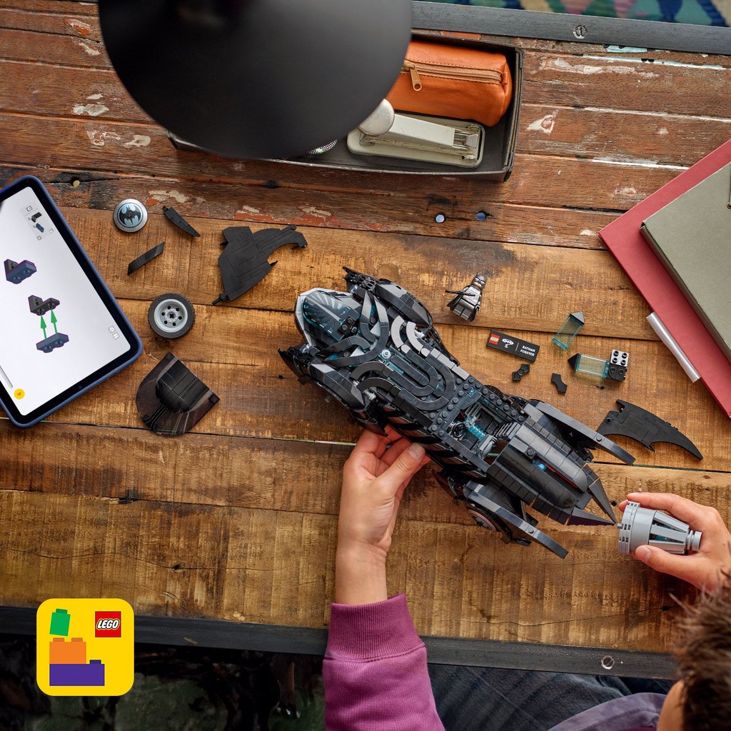 LEGO 76304 DC Super Heroes Batman Forever Batmobile Building Toy Set ...