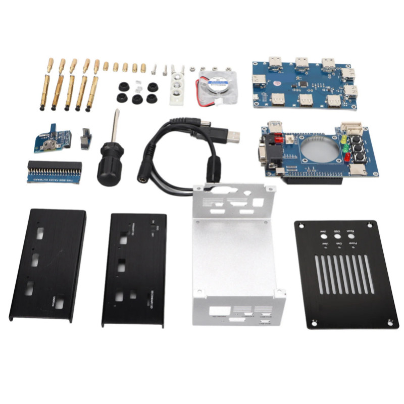 DIY Metal Housing Kit 128mb Stable USB Hub V2.1 IO HUB RTC 32mb Board ...