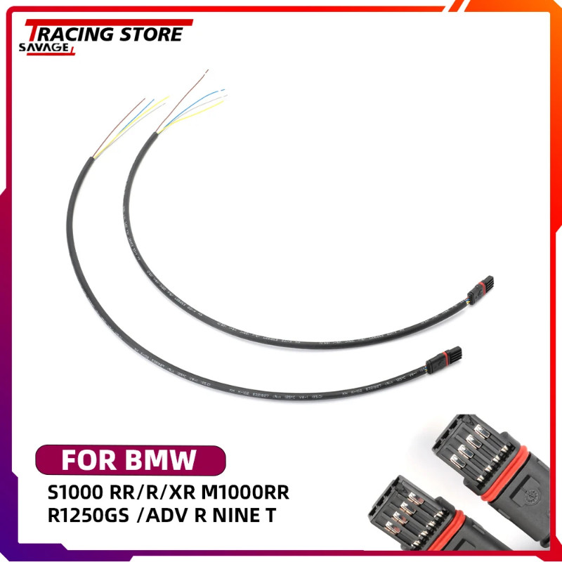 4 Pin Rear Turn Signal Marker Wire Adapter Plug Connector Plug For BMW ...