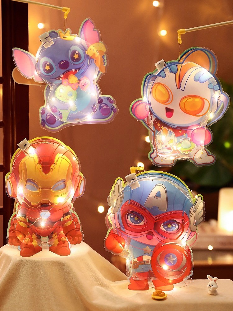 Mid Autumn Festival Sanrio Cartoon Lantern DIY Kit Light Up Tanglung ...