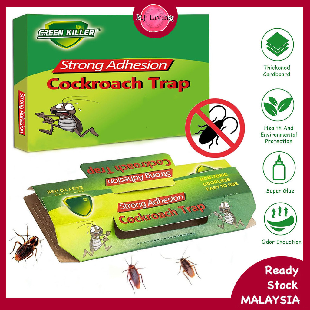 Cockroach Trap Lizard Cockroach Poison Extra Strong Sticky Glue Insect ...