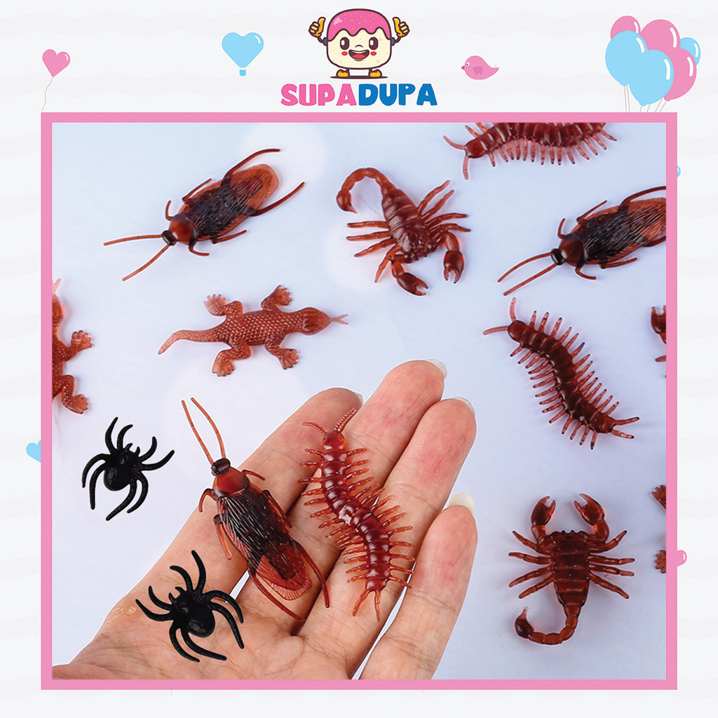 Simulation Centipede Scorpion Lizard Toys Kids Prank Funny April Fool ...