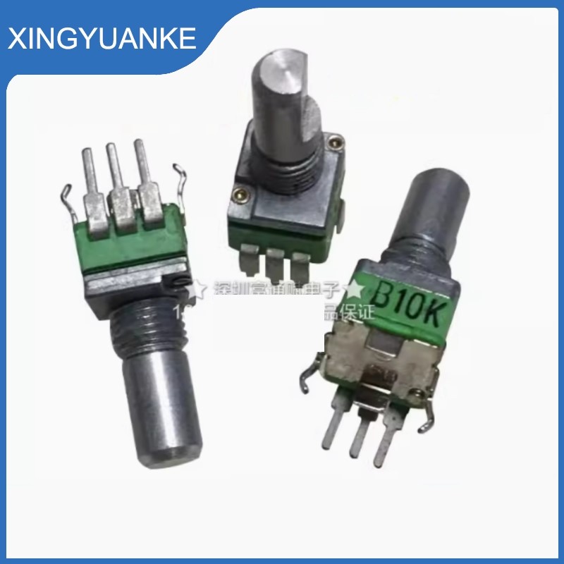 3PCS RK097 Precision Potentiometer Single B10K 20K 50K 100K Bent Foot ...