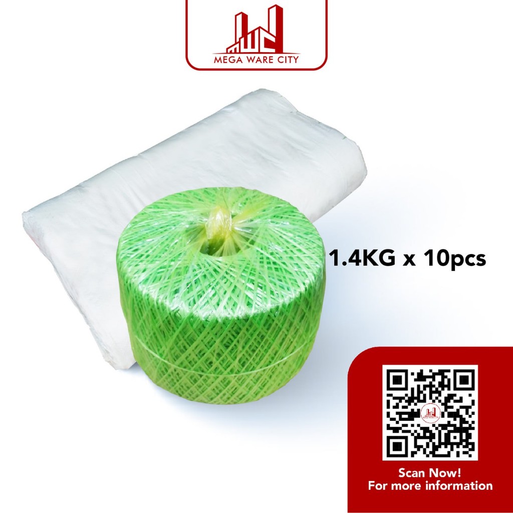 MWC Raffia String 1.4Kg X 10Pcs/Guni Plastic Nylon Packing String Rope ...